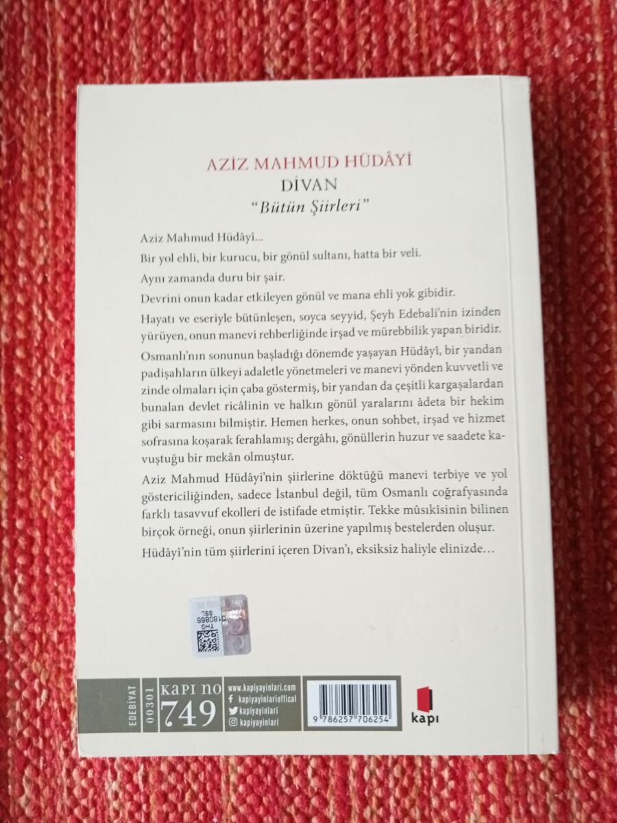 A Presentation Of Ottoman Poet & Sufi Saint Aziz Mahmud Hüdâyî - Via Hygeia