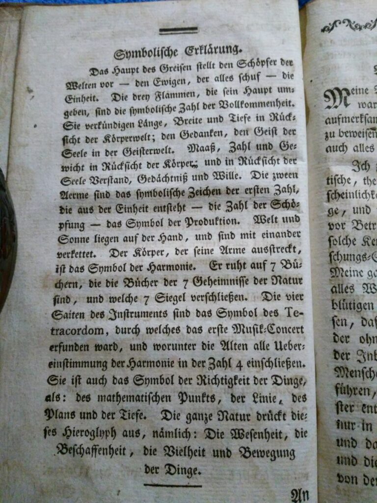 Karl von Eckartshausen - About An Old Ethiopian Drawing found in 1556 ...
