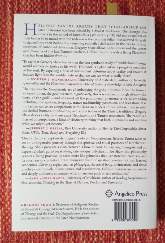 A Via-HYGEIA Bibliotherapy-Book Review of 'Hellenic Tantra', by Gregory ...